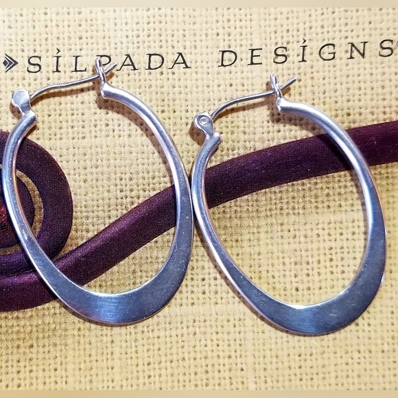 Silpada | Jewelry | Silpada Sterling Silver Back To Basics Earrings ...